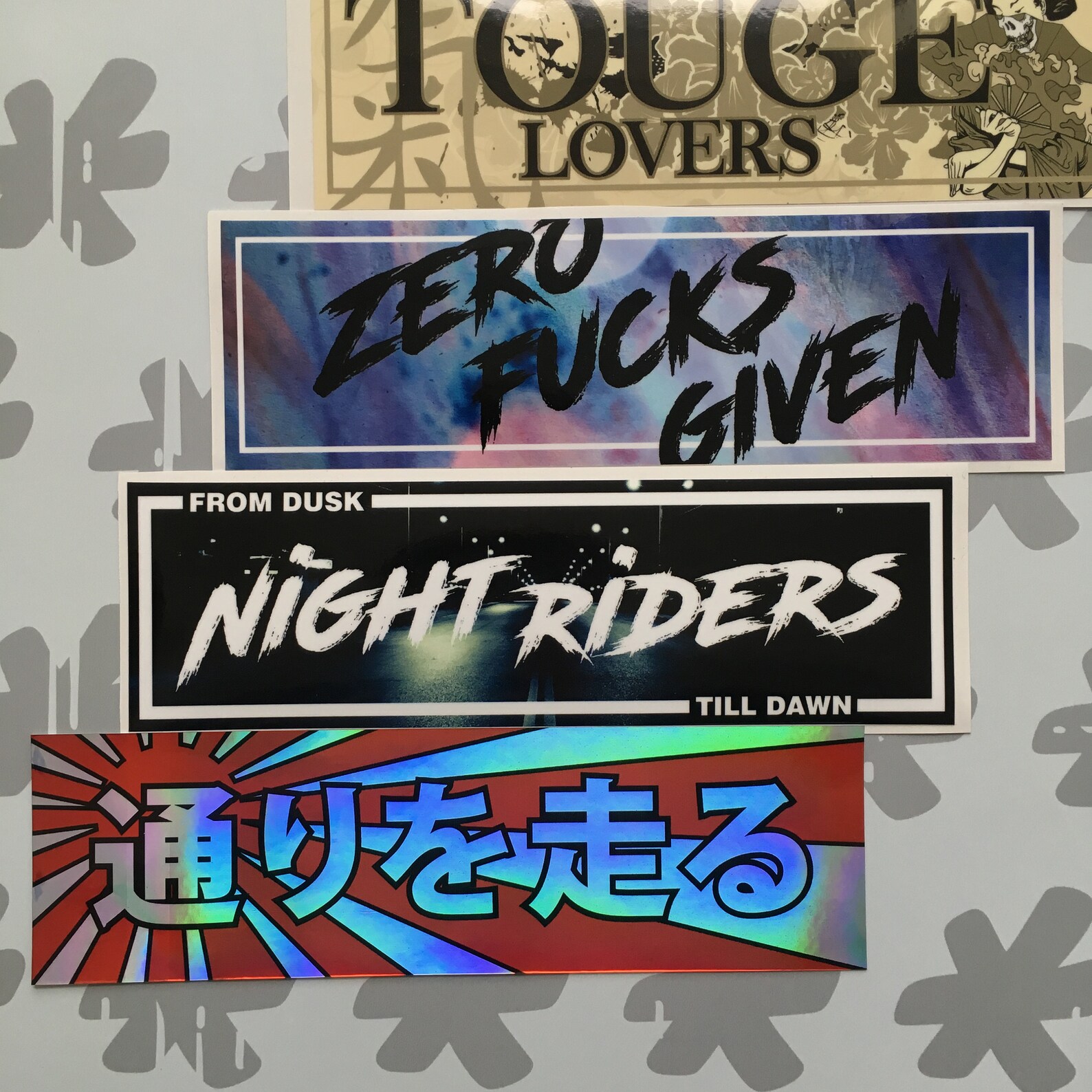 Night Riders slap sticker | Etsy