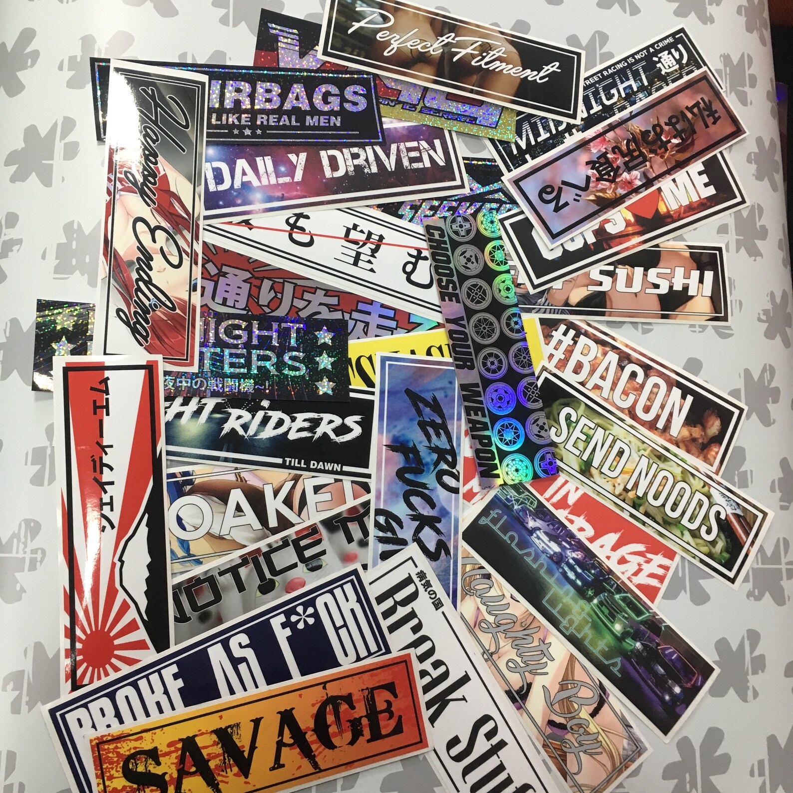 Break Stuff Slap Sticker. JDM Drift Style Inspired Car Bumper Decal - Etsy