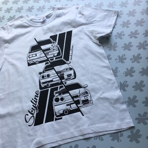 Nissan Skyline GT-R Evolution T-shirt With Hakosuka, R32 and R34 Gt-r's ...