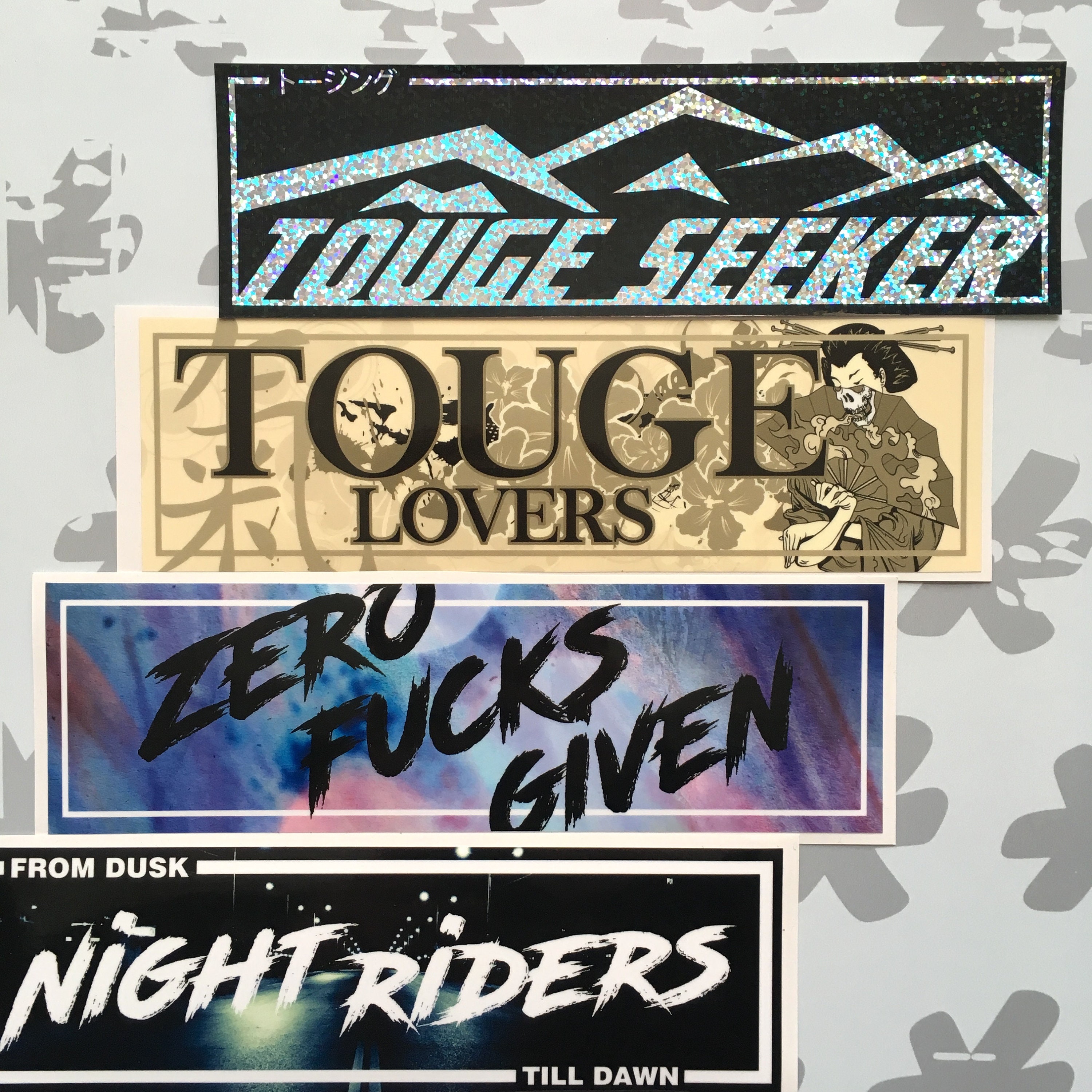 Night Riders Slap Sticker - Etsy