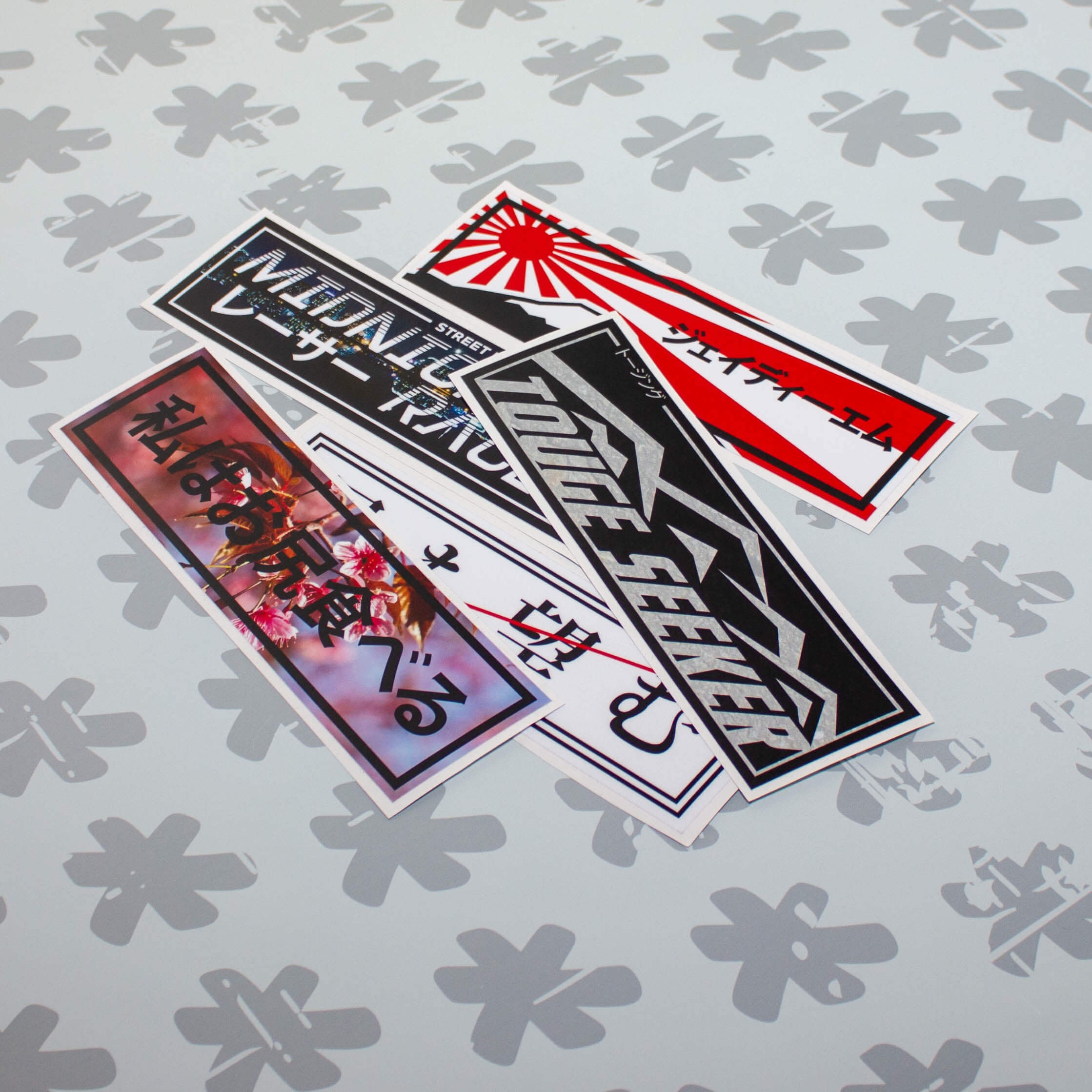 JDM 1 themed slap sticker pack FIVE decals with free | Etsy