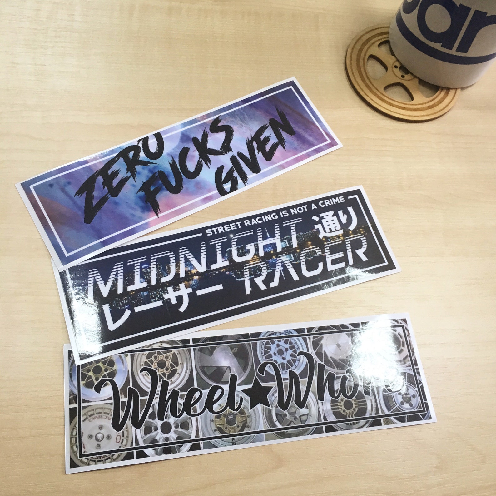 Midnight Street Racer Slap Sticker. Inspired by Kanjo and - Etsy