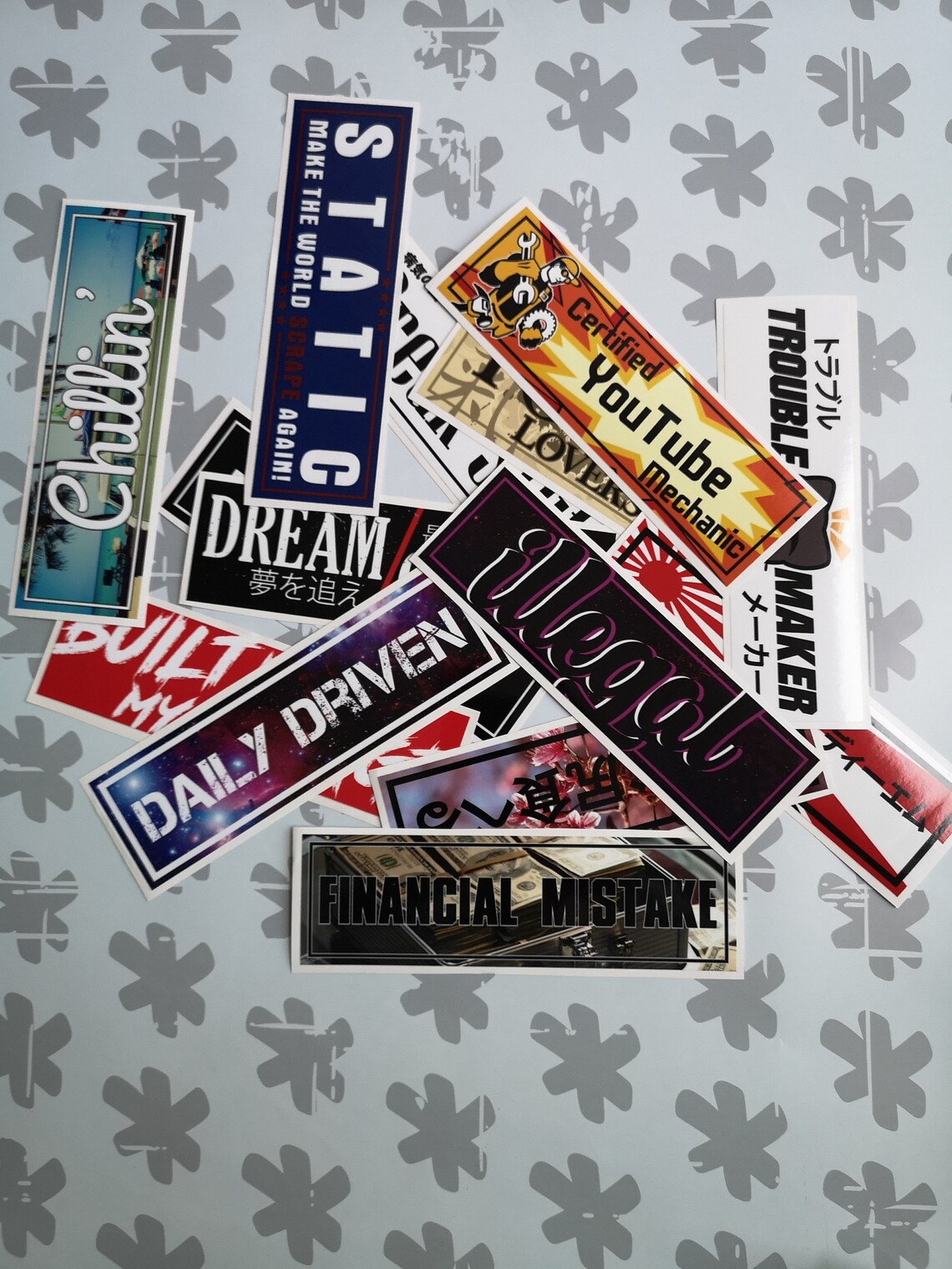 Mystery Slap Sticker Pack TWENTY Random Decals With Free - Etsy