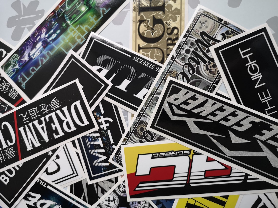Mystery Slap Sticker Pack TEN Random Decals With Free | Etsy
