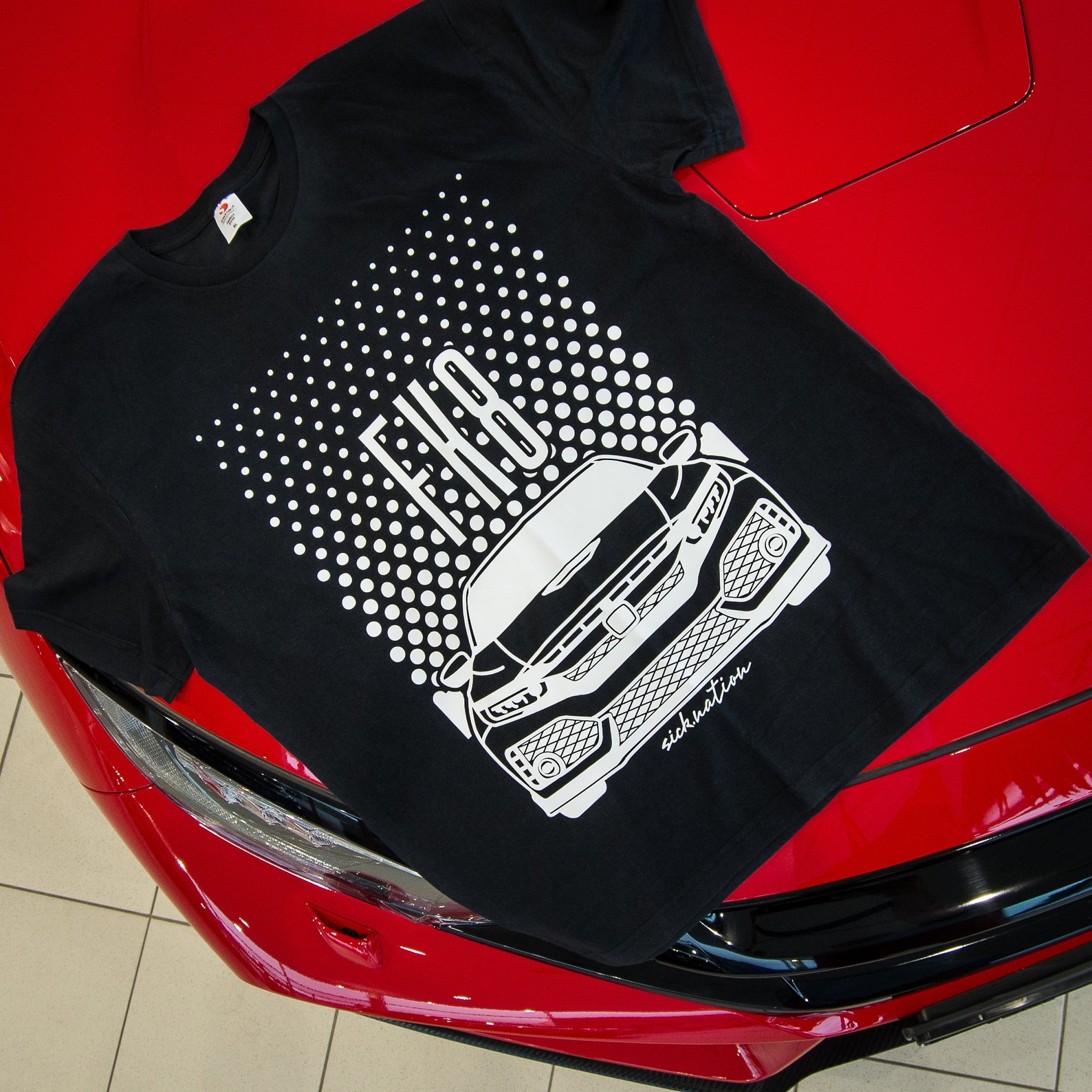 FK8 Civic Type-r T-shirt for True Honda Civic Fans - Etsy