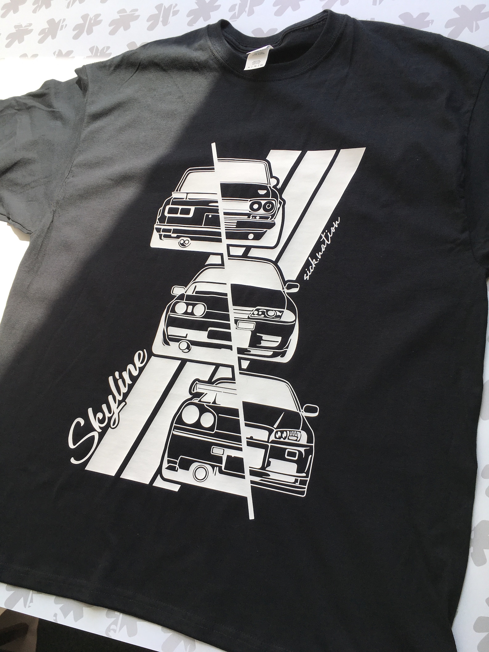 Nissan Skyline GT-R Evolution T-shirt With Hakosuka R32 and - Etsy