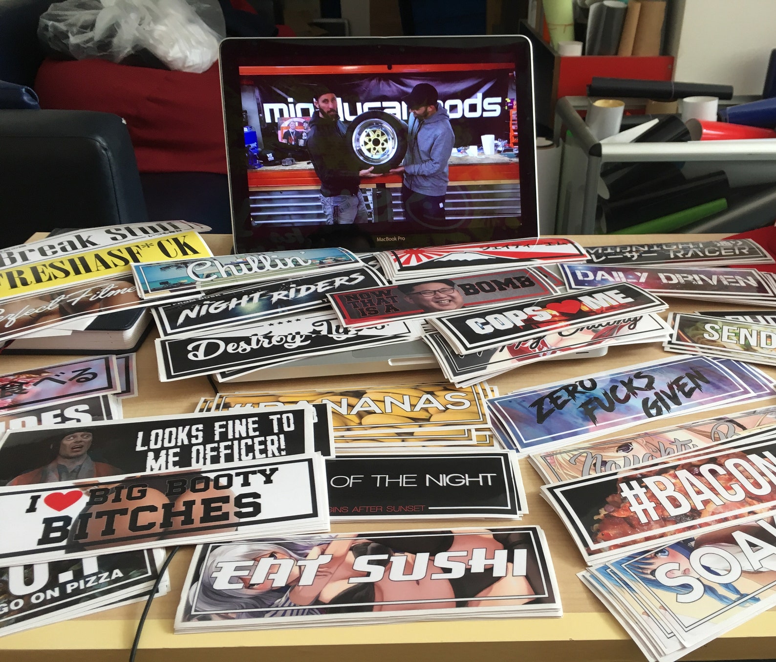 Trouble Maker Slap Sticker - Etsy