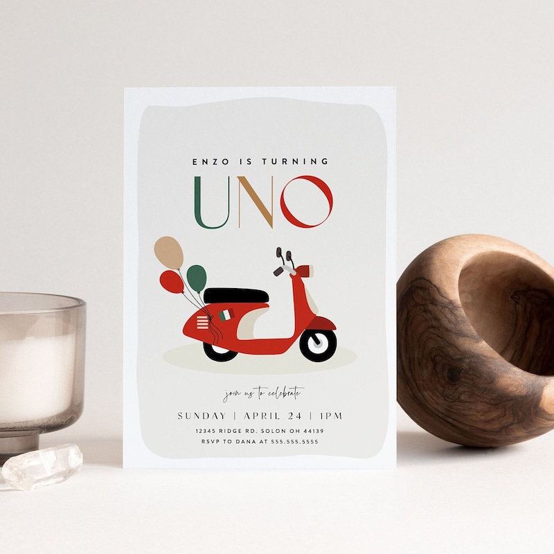 Uno Invitation - Etsy