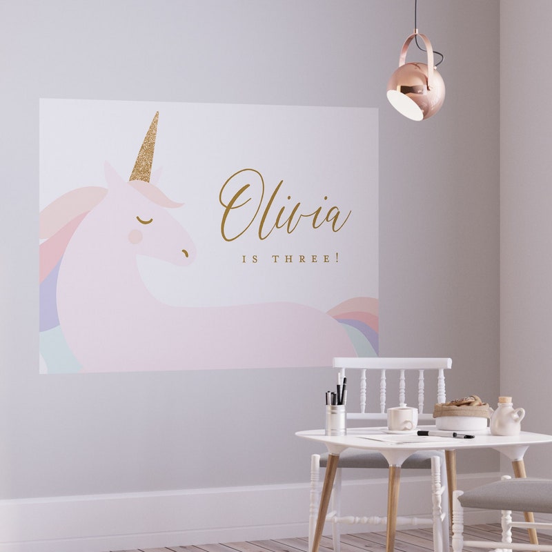 Unicorn Backdrop - Etsy