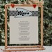 Retro 50s Diner Menu Template: Editable Birthday Party Decor (digital ...