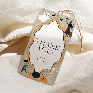 Halloween Party Favor Tag, Kids Halloween Party, Trick or Treat ...