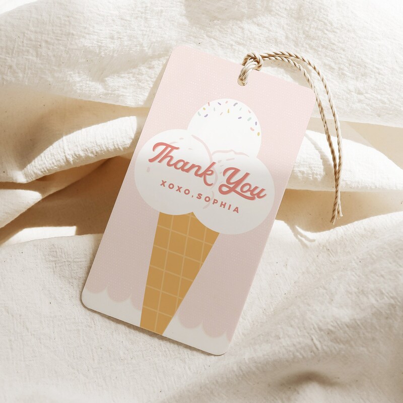 Ice Cream Tag - Etsy