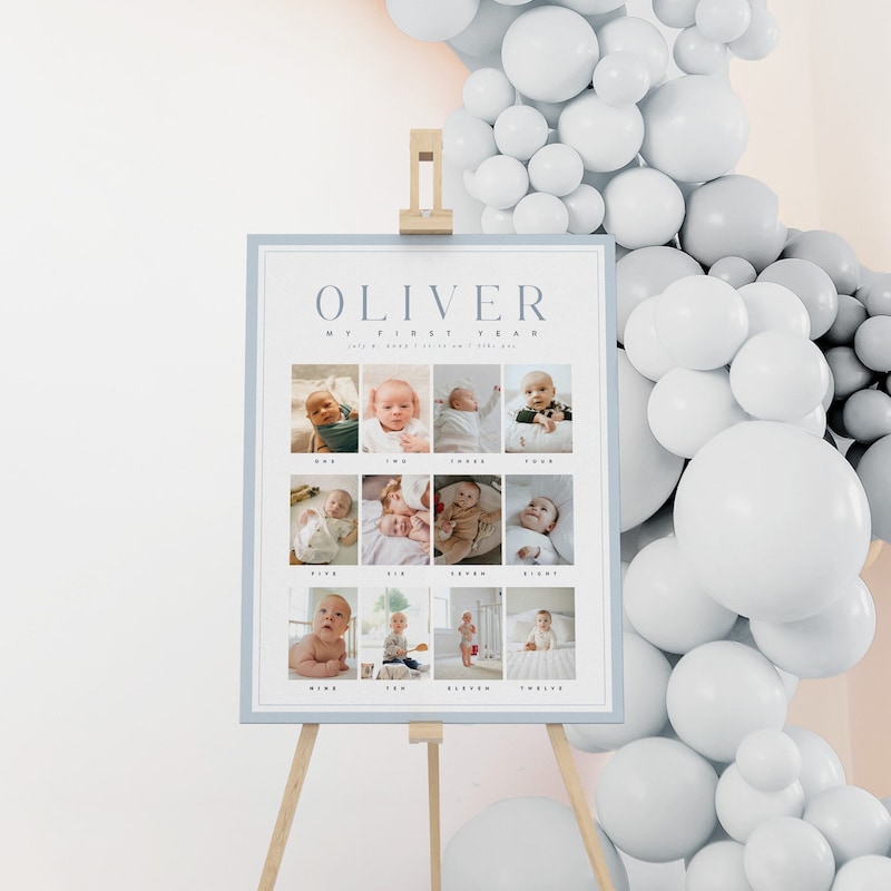 First Birthday Poster - Etsy