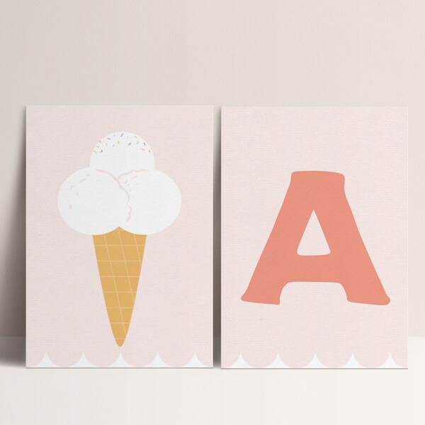 Pastel Bunting Editable - Etsy