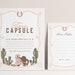 Editable First Rodeo Time Capsule: Cowgirl Birthday (instant Download ...