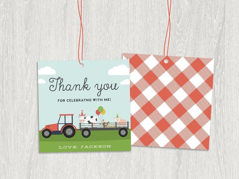 Farm Animal Prints Farm Birthday Decorations Pig Chicken - Etsy