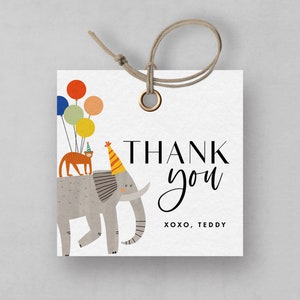 Party Animals Welcome Sign, Editable Welcome Sign, Safari, Elephant ...