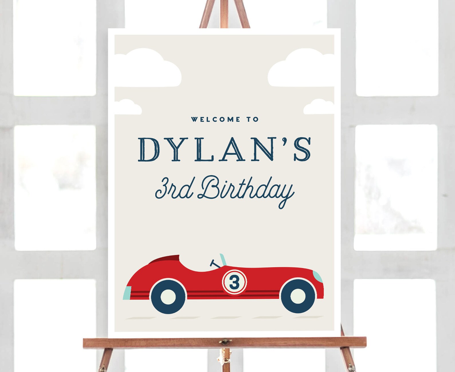 Car Backdrop Vintage Car Banner Car Birthday Banner Race Car - Etsy