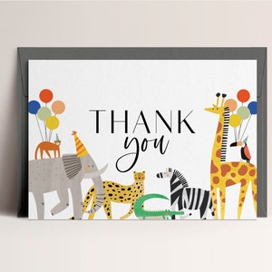 Party Animals Welcome Sign, Editable Welcome Sign, Safari, Elephant ...