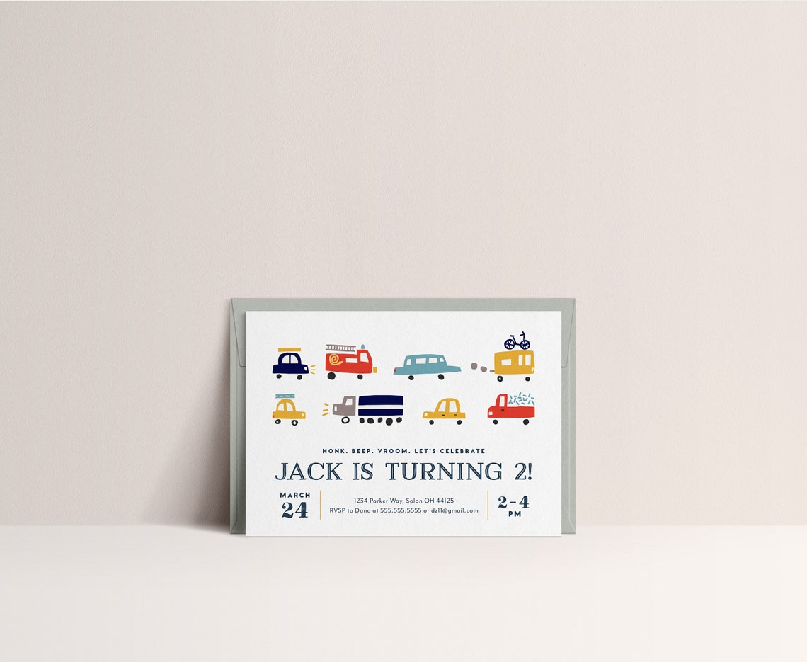 Transportation Birthday Milestone Poster: Editable Stats Sign (INSTANT ...
