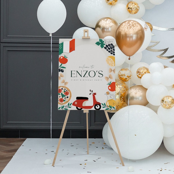 Italian Welcome Sign - Etsy