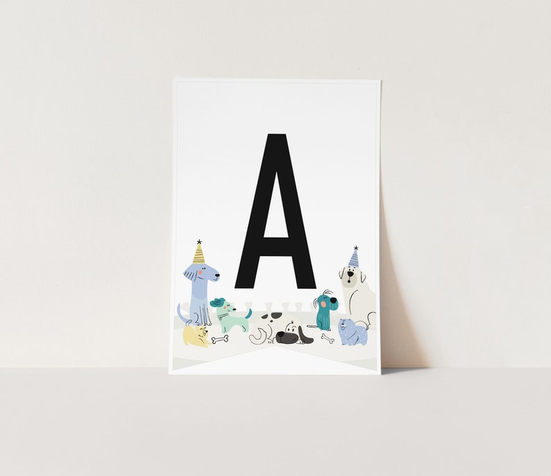 Dog Theme Birthday Sign Template Puppy Pawty Boy Birthday - Etsy