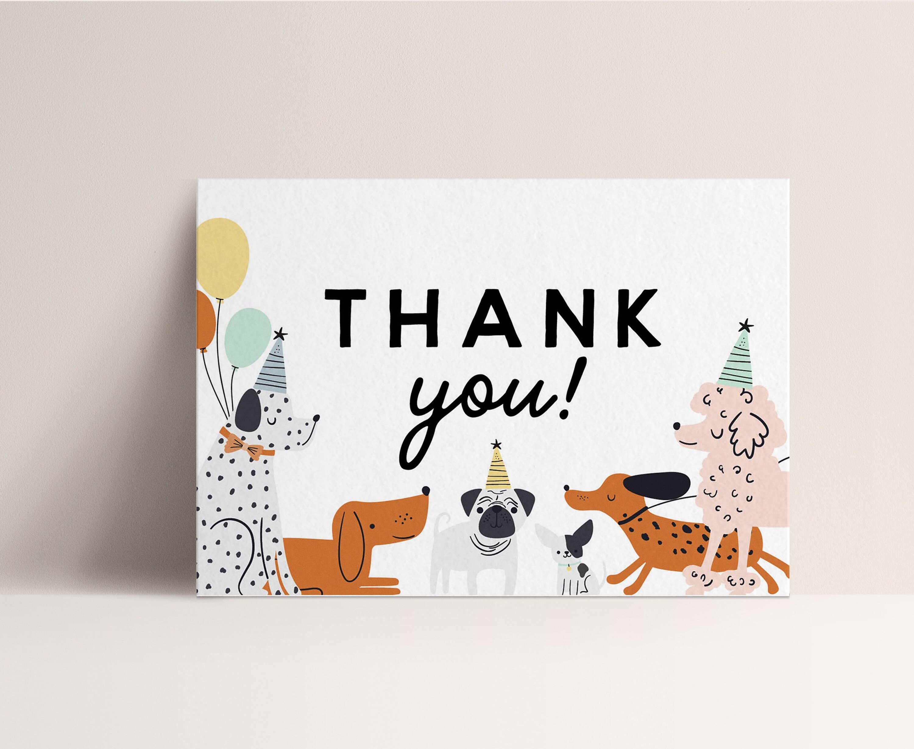 Puppy Pawty Editable Signage Dog Theme Party Signs Dog Birthday Party ...