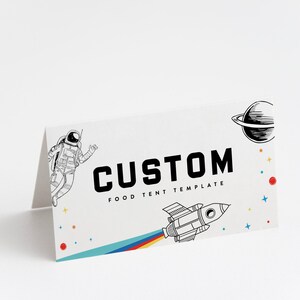 Space Birthday Milestone Board Modern Retro Space Birthday Party ...