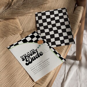 One Spooky Dude Invitation Template, Spooky One Birthday, Halloween ...