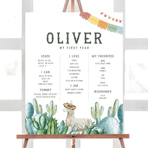 Editable Fiesta Water Bottle Labels, First Fiesta, Modern Fiesta Water ...