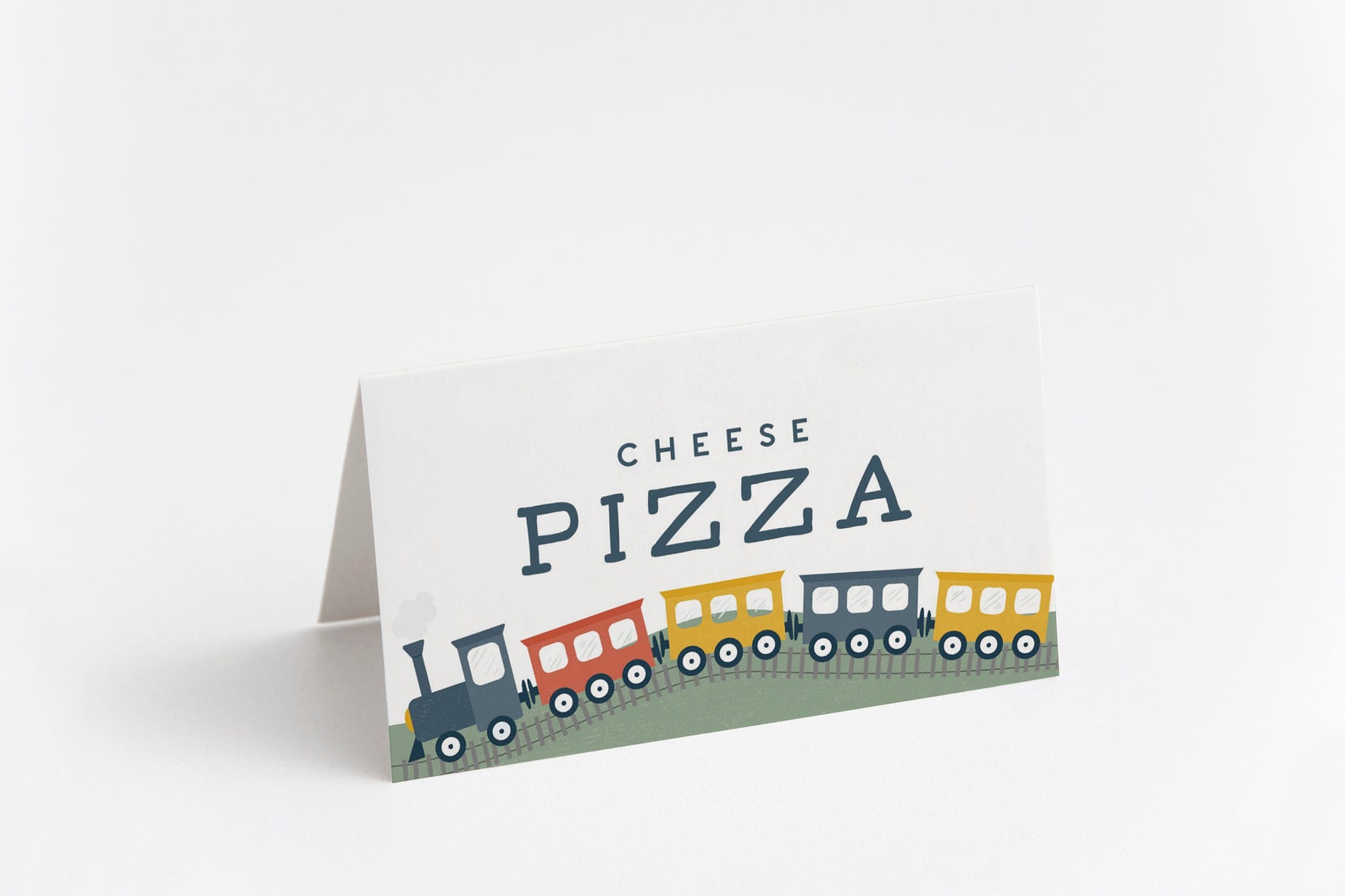 Editable Train Birthday Signs Modern Table Top Signs Train | Etsy