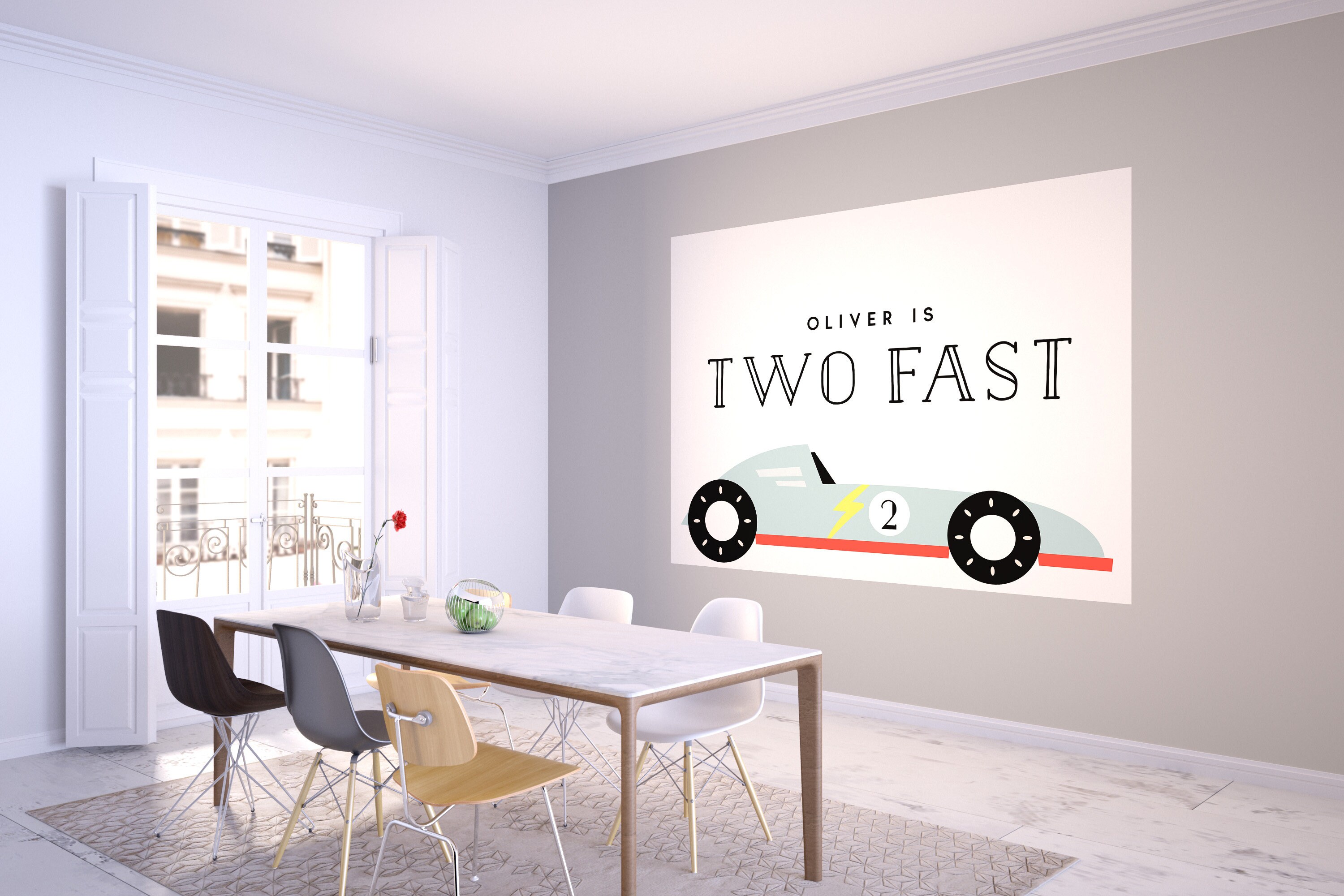 Race Car Birthday Welcome Sign Two Fast Welcome Sign Two | Etsy