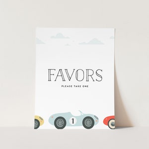 Race Car Welcome Sign, Vintage Car Welcome Sign, Editable Race Car ...