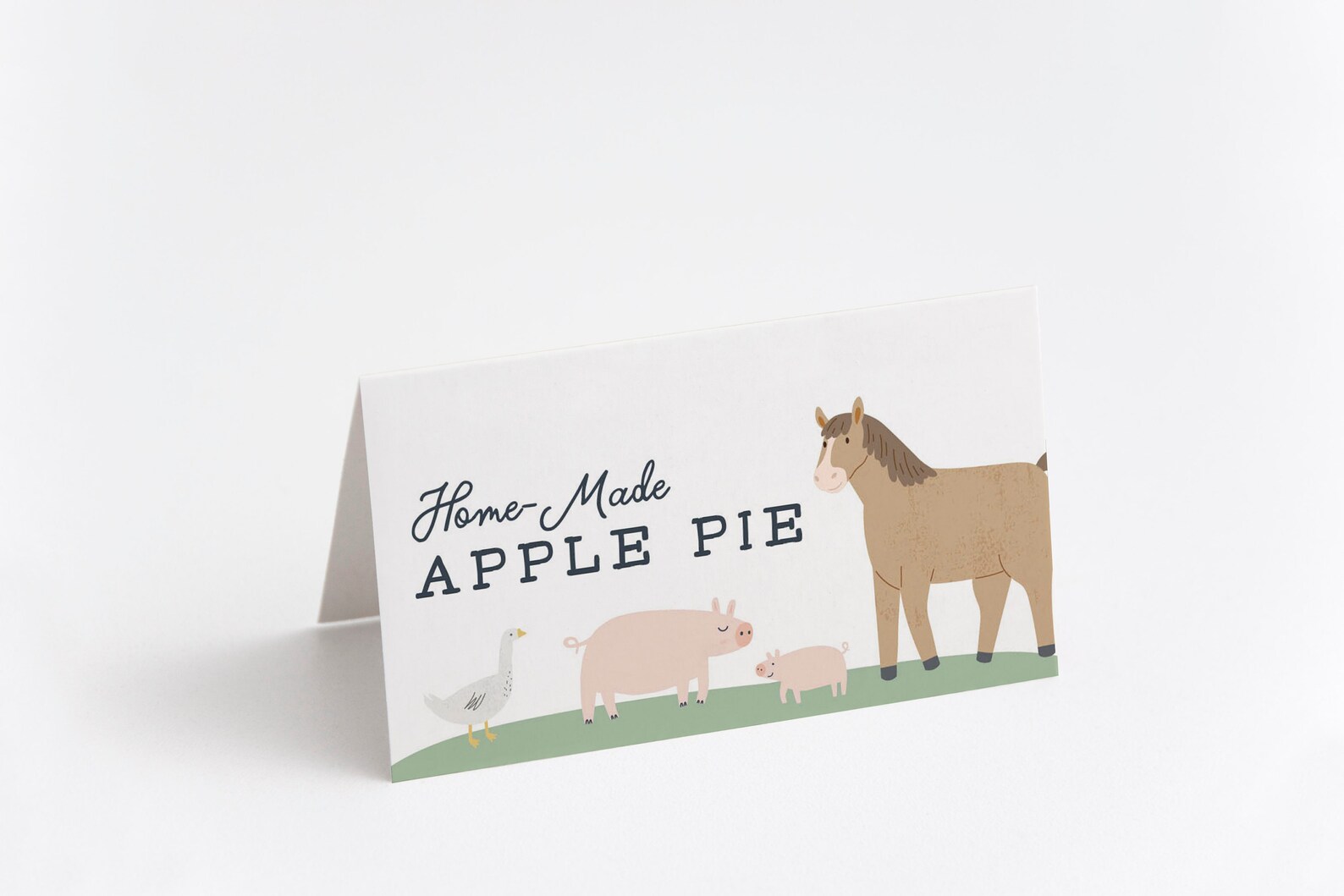 Girl Farm Birthday Food Tents Farm Animal Food Labels Pink | Etsy