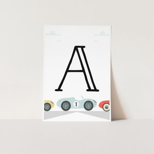 Race Car Welcome Sign, Vintage Car Welcome Sign, Editable Race Car ...