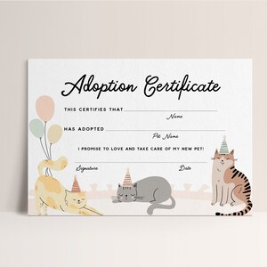 Editable Cat Gable Label, Kitty Cat Birthday Party Box Label, Girl ...