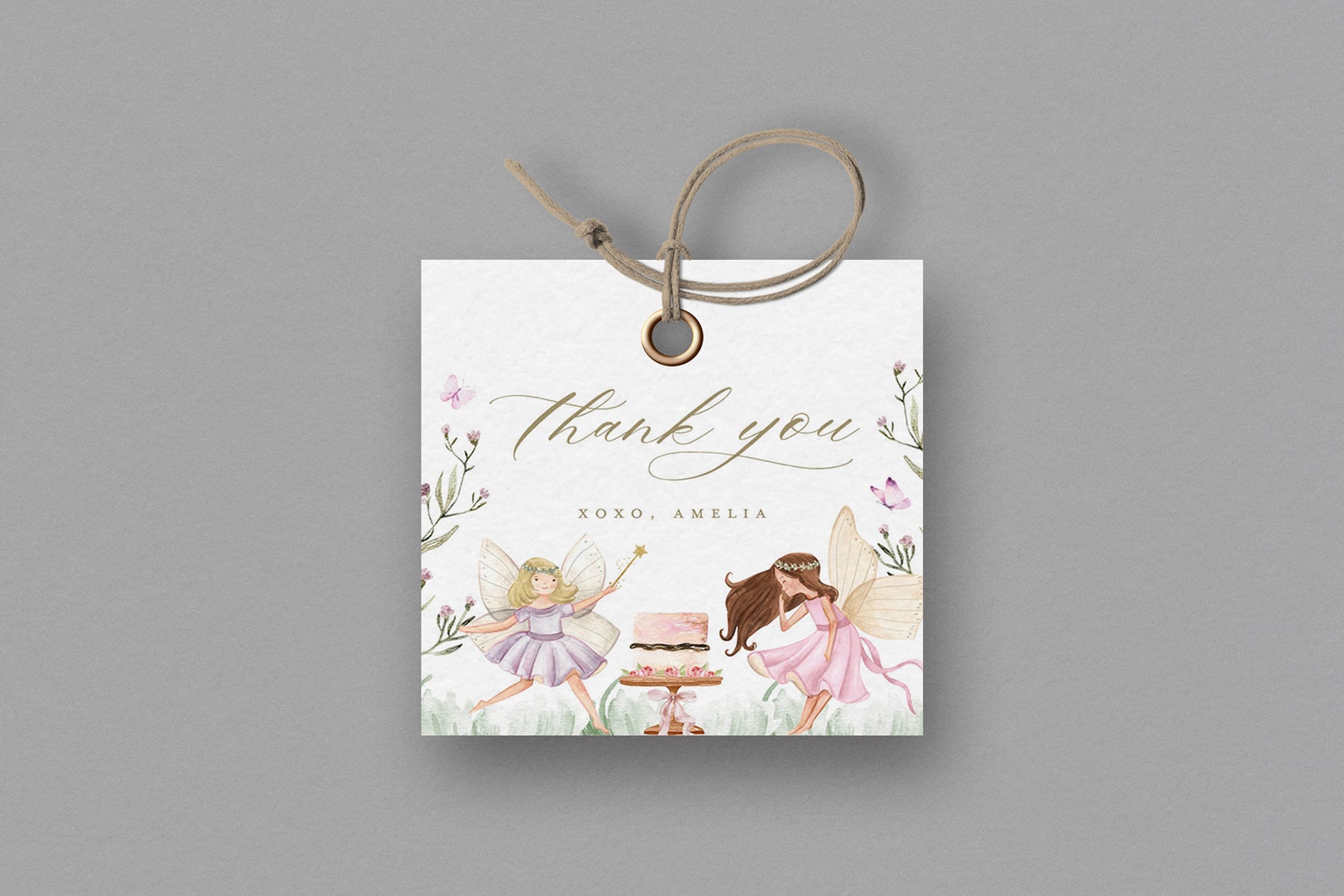 Editable Fairy Water Bottle Labels Fairy Garden Party Fairy | Etsy