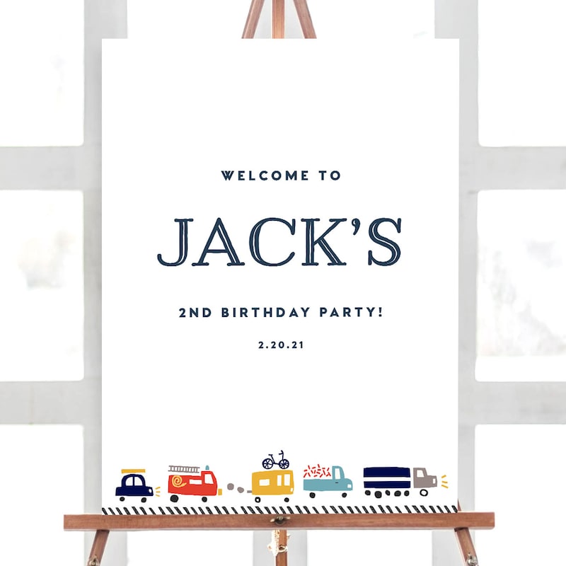 Transportation Birthday - Etsy
