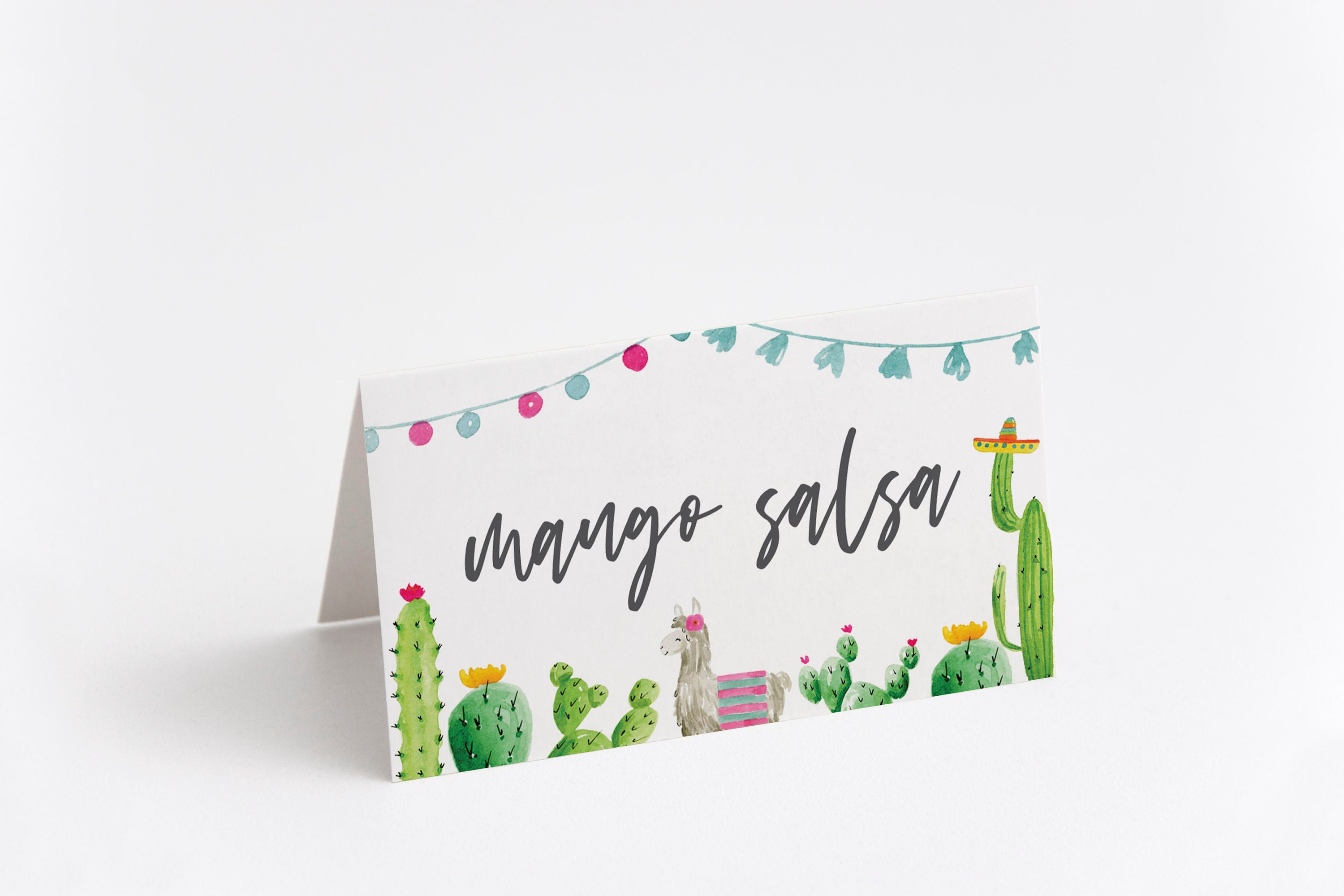 Taco Twosday Welcome Sign Fiesta Welcome Sign Editable | Etsy