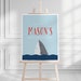Shark Birthday Welcome Sign: Editable Party Theme (digital Template) - Etsy