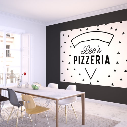 Pizza Backdrop Pizza Party Banner Pizza Birthday Party - Etsy