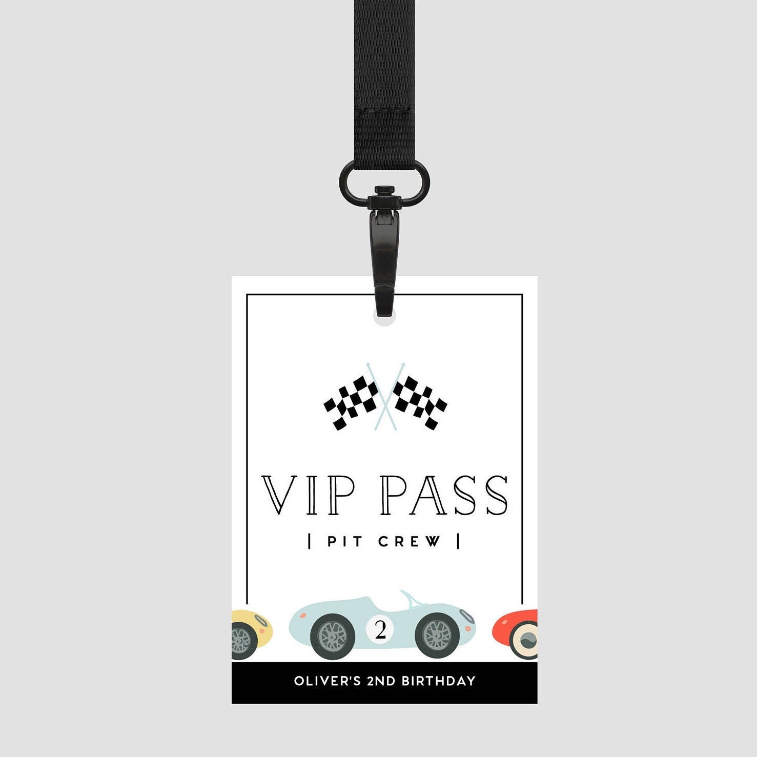 Race Car VIP Pass Editable Printable Pit Crew Favor Tag - Etsy Canada
