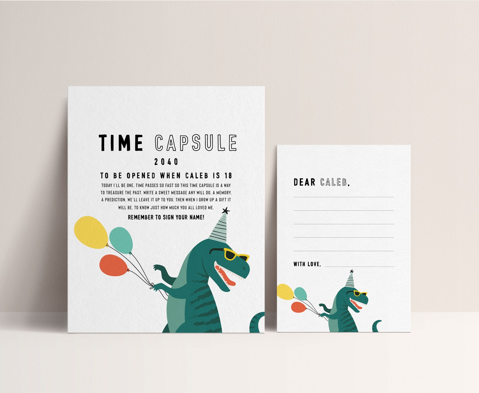 Editable Three Rex Water Label T Rex Dinosaur Water Bottle - Etsy