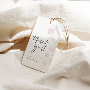 Sea Shell Welcome Sign Template, Shell Birthday Party Girl Birthday ...