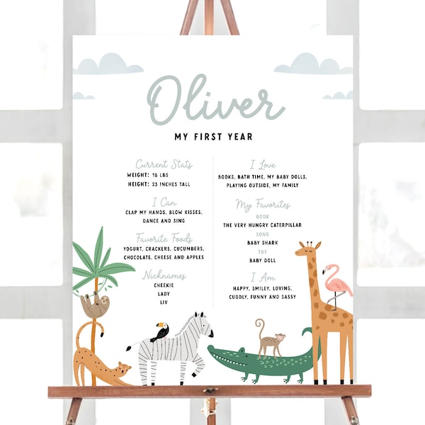 One Wild Year - Etsy