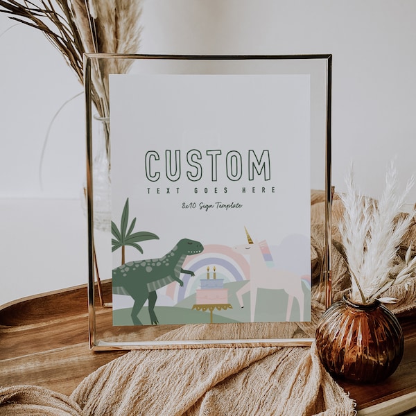 Unicorn Template - Etsy
