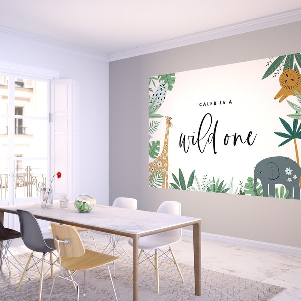 Wild One Backdrop - Etsy