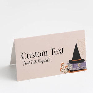 Witch Party Food Tents, Hocus Pocus, Girl Halloween Party, Witch Party ...
