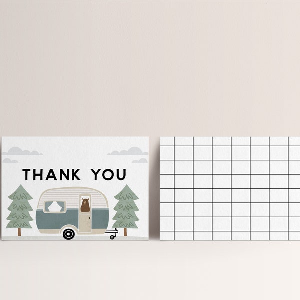Camping Thank You - Etsy