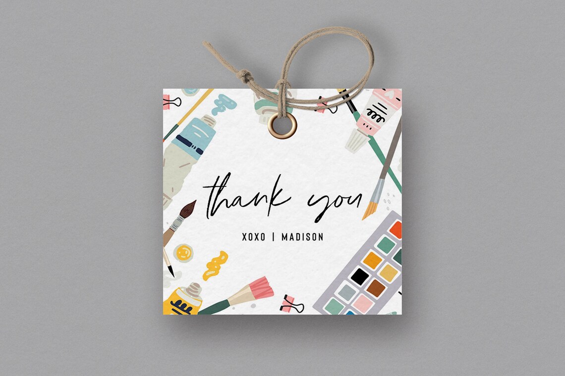 Editable Art Party Signs Table Top Sign Template Art - Etsy